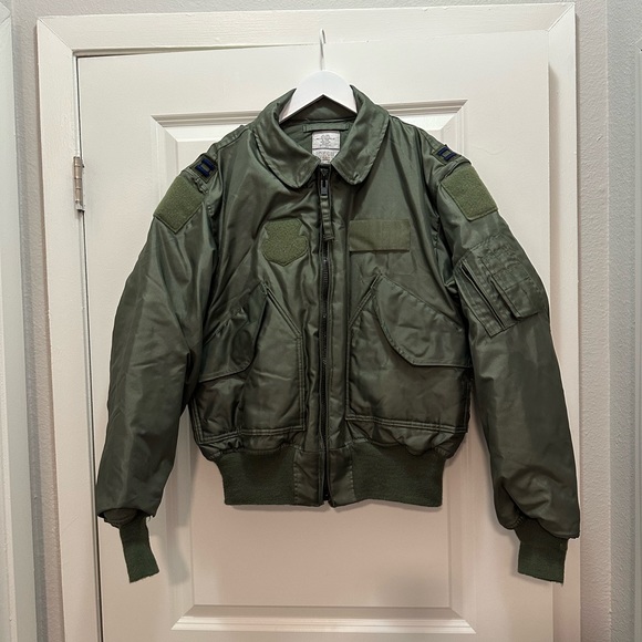 Jackets & Coats | Vintage Mens Flight Flyers Cold Weather Jacket ...